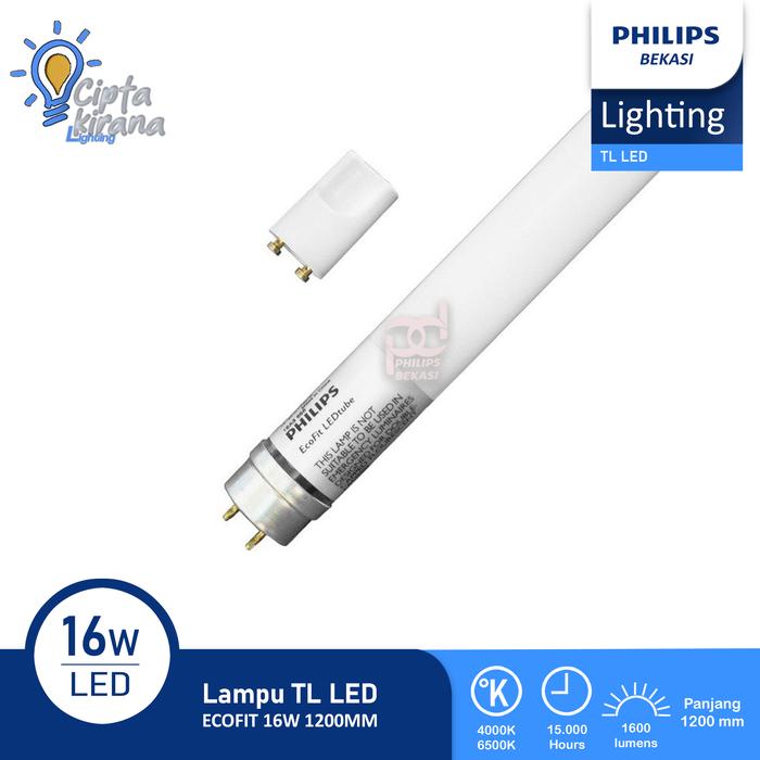 หลอดไฟ-LED-T8-8-วัตต์-Cool-Daylight-PHILIPS-รุ่น-ECOFIT-765, 49% OFF