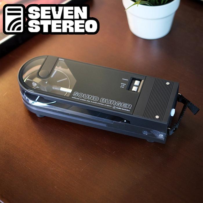 Jual Audio Technica AT-SB727 SB 727 Sound Burger Portable Turntable Black - Kota Bandung - SEVEN ...