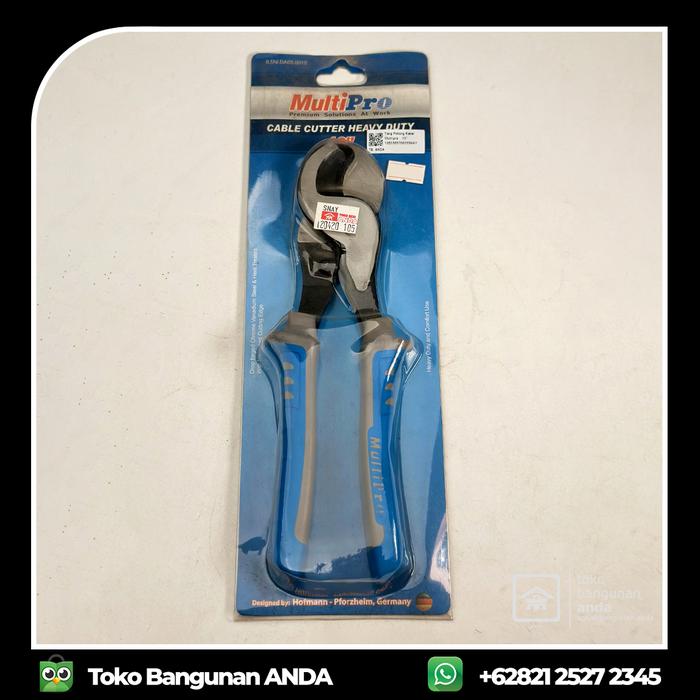 Jual TANG POTONG KABEL / GUNTING KABEL / MULTIPRO 10 INCH - Kota ...