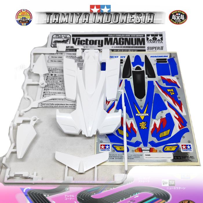 Jual TAMIYA BODY VICTORY MAGNUM PREMIUM + DECAL (LOOSE KIT BOX) - Kota ...