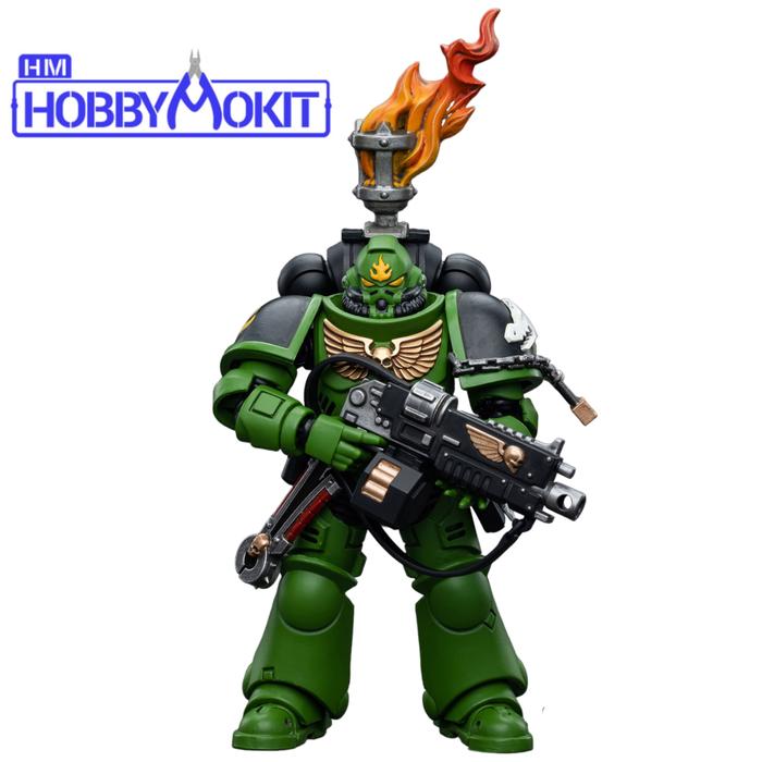Jual Joytoy JT5239 Salamanders Intercessors Sergeant Tsek'gan - READY ...