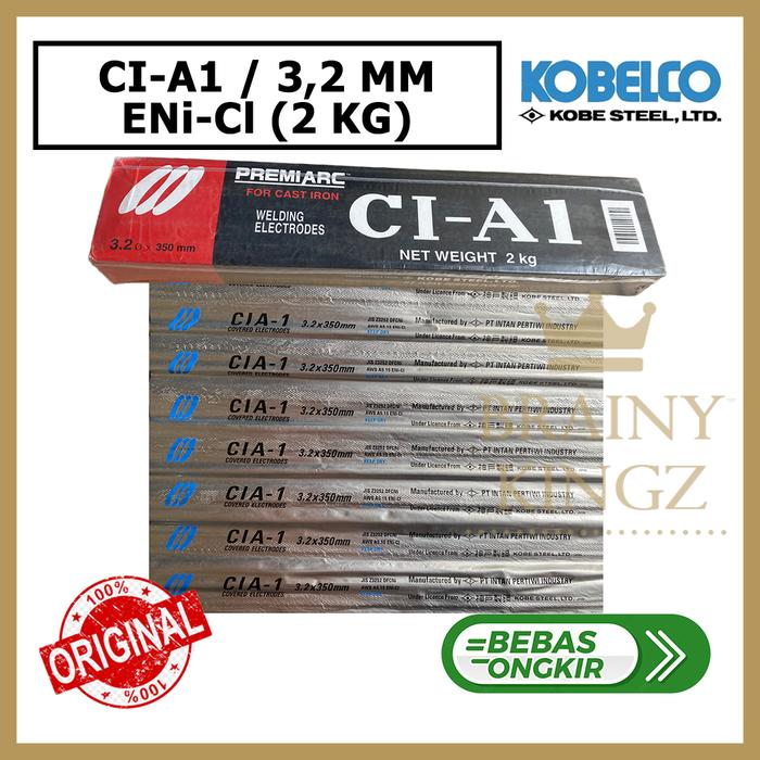 Jual Kawat las cor ancuran Kobe CIA 1 3.2mm Cast Iron KOBELCO CI-A1 3,2mm - Kab. Bekasi - BRAINY ...