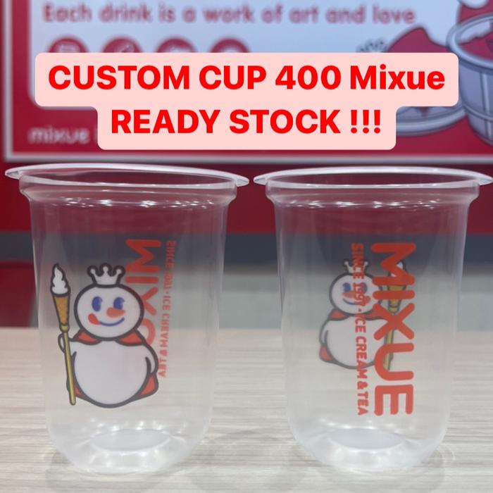 Jual Cup 400 Mixue - Gelas Plastik PP 14 oz 400ml - Kota Tangerang - MX ...