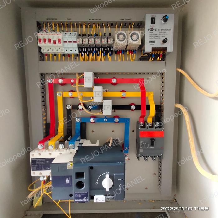 Jual PANEL ATS 160A 3P - PANEL ATS 105KVA - COS SOCOMEC MOTORIZED 160a ...
