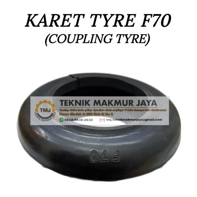 Jual KARET RUBBER TYRE COUPLING F 70 / KARET F70 TYRE KOPLING - Jakarta ...
