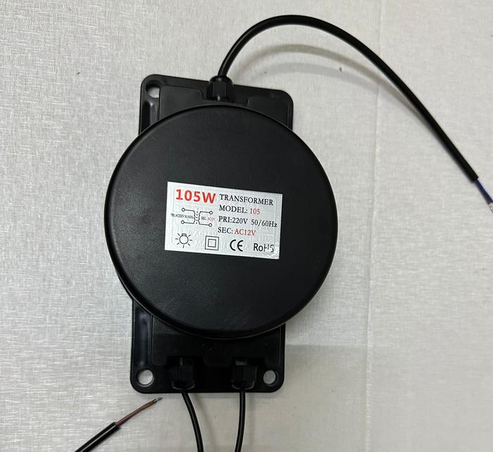 Jual TRAVO 12 VOLT ADAPTOR 12V LAMPU KOLAM RENANG WATERPROOF 20 WATT 60W - trf kolam 105wt ...