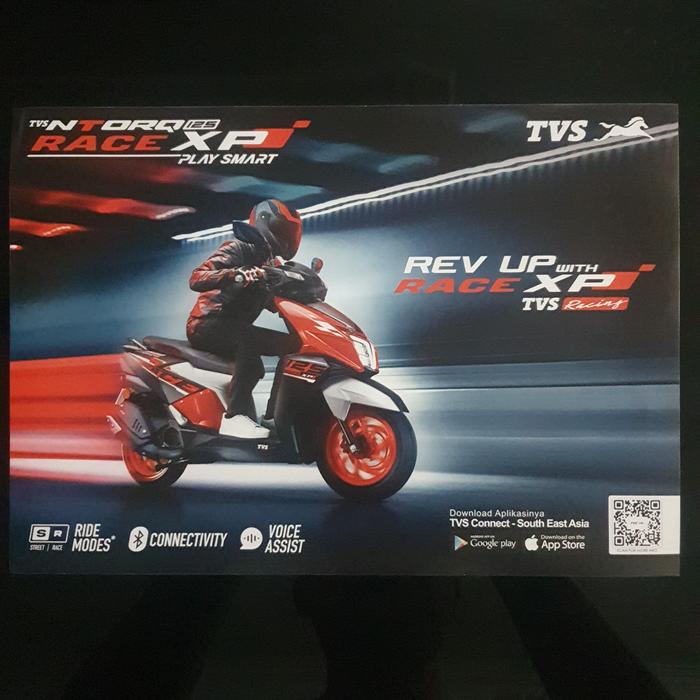 Jual Brosur TVS NTORQ 125 Race XP ( flyer ) - Kota Semarang - BESIEGE ...