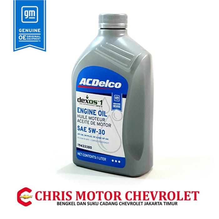 Jual OLI MESIN DEXOS 1 GEN 3 5W-30 ORIGINAL GM ACDELCO - Jakarta Timur ...