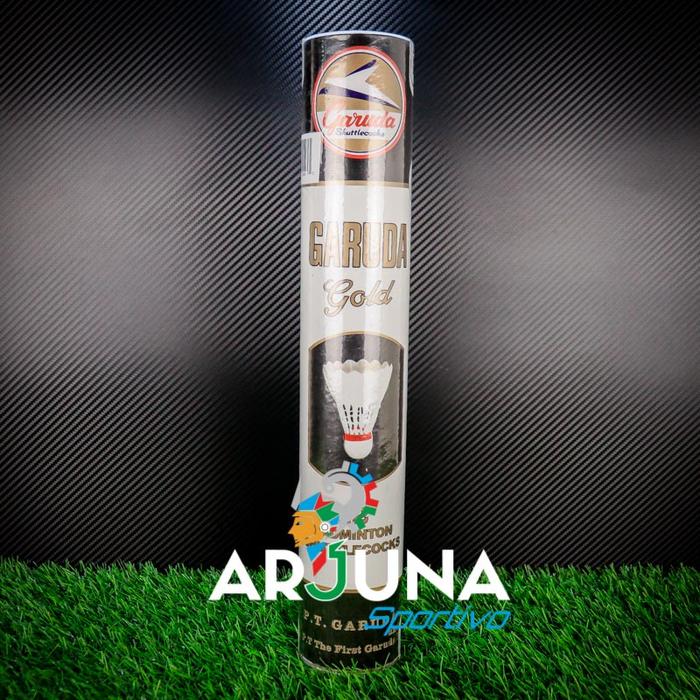 Jual GARUDA SHUTTLECOCKS BADMINTON | GOLD | KOK ISI 12 PCS - GOLD WHITE ...