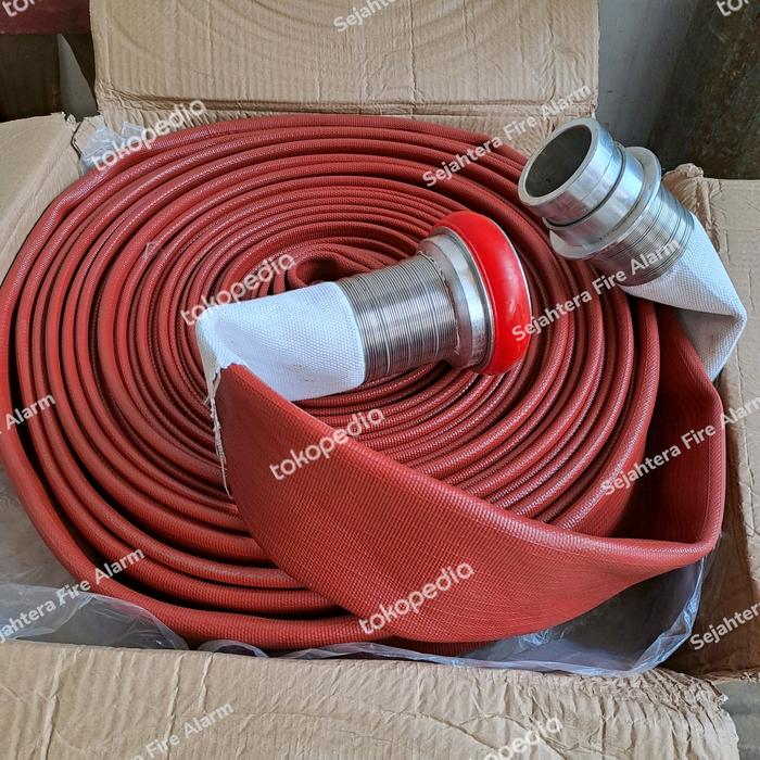 Jual FIRE HOSE/SELANG PEMADAM UK 2,5" X 30M COUPLING MACHINO - Jakarta Pusat - Sejahtera Fire ...