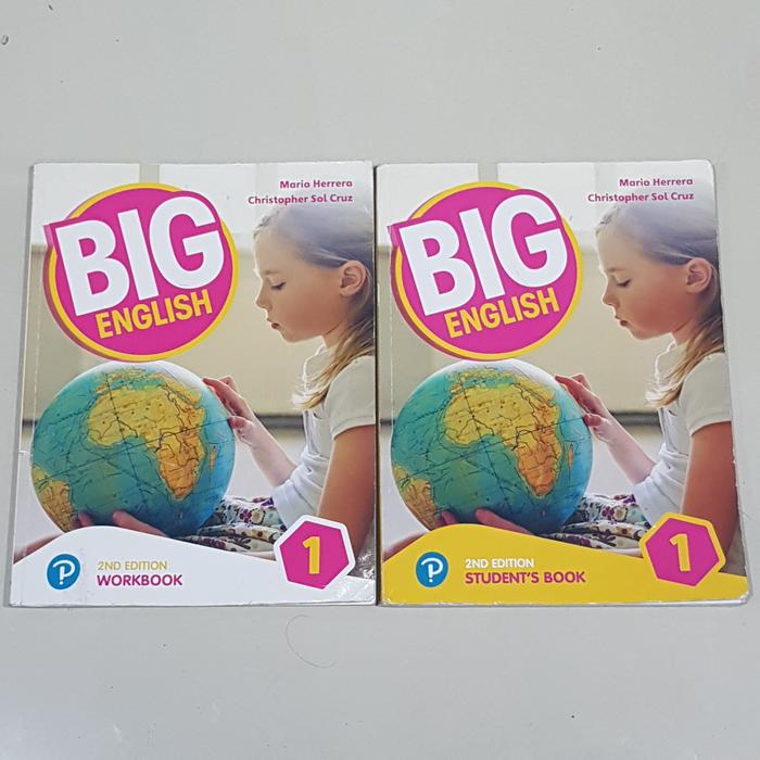 Jual Buku Big English 1 2nd Edition Pearson-student Book + Workbook Asl ...