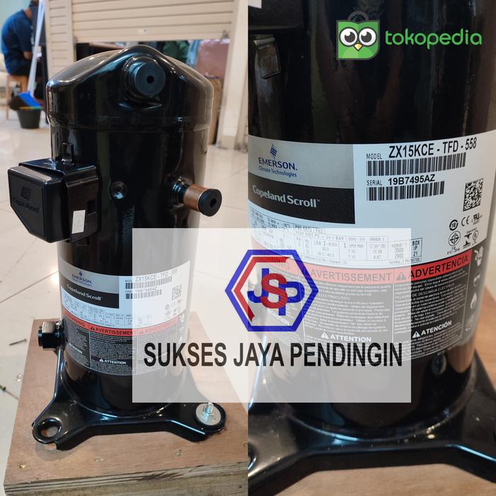 Jual Compressor Copeland ZX15KCE-TFD-558 / Kompresor ZX15KCE-TFD-558 - Jakarta Barat - Sukses ...