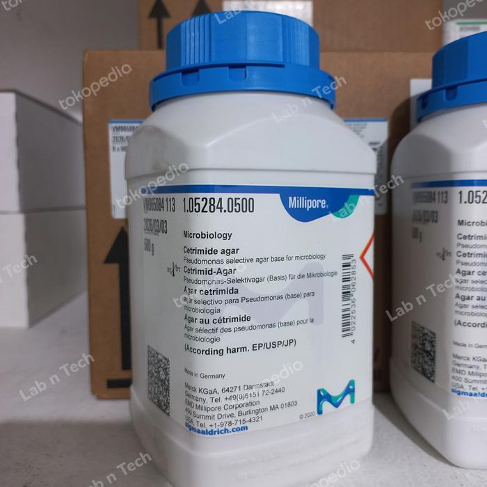 Jual Cetrimide Agar 500gr Kat 105284 Merck Jakarta Cetrimide Agar Base