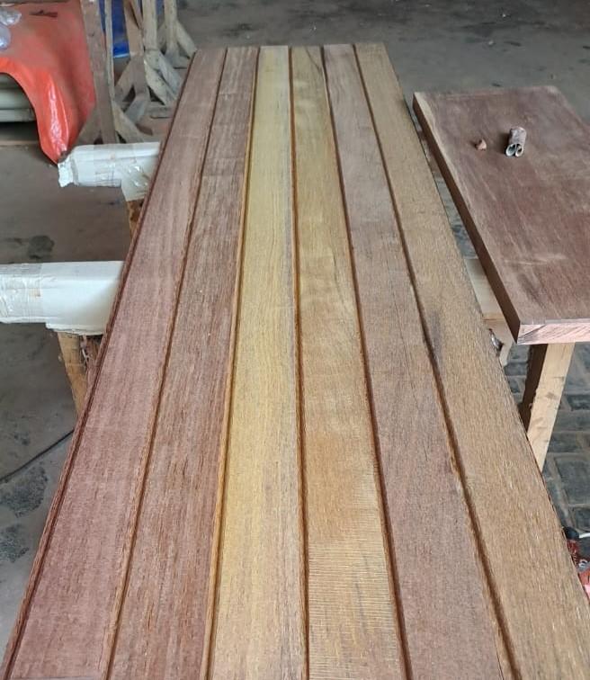 Jual LUMBER CEILING / WALL PANELLING KAYU MERBAU 11.5 X 80 SOLID - Kota ...