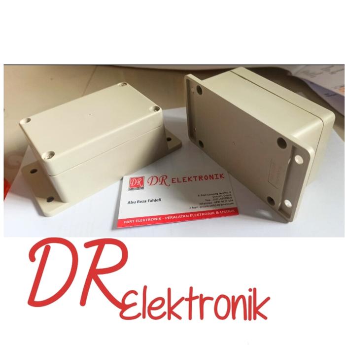 Jual Box Plastik Waterproof F4b 100x68x50mm Water Proof Putih F4 Baut
