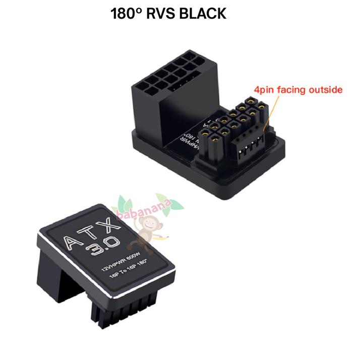 Jual 16 Pin 12+4 Pin PCIE RTX 4090 4080 4070 16Pin Siku VGA GPU 180 ...
