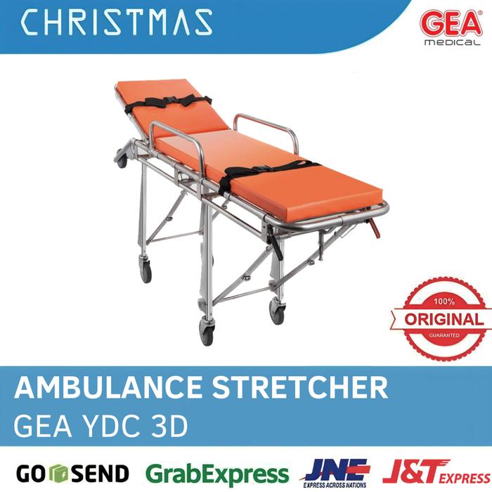 Promo GEA YDC 3D AMBULANCE EMERGENCY STRETCHER / TANDU AMBULANS YDC3D ...