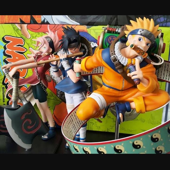 Jual PLEX DPCF Set Naruto Sasuke Sakura Original Rare Vintage Figure - Kab. Bekasi - Toko ...