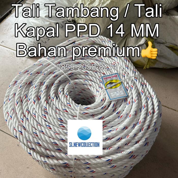 Jual Tali Tambang / Tali Kapal Ukuran 14 MM Cap SuperTuna / Wahoo ...