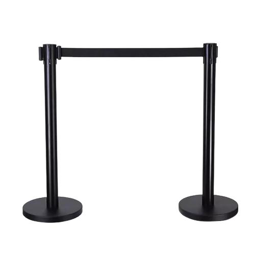 Promo Tiang Antrian Stainless Queue Line Standing Barrier Pembatas - Hitam, Hitam 2M - Jakarta ...