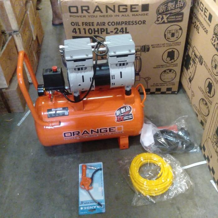Jual ORANGE KOMPRESOR SUPER SILENT 1HP 24L 4110HPL-24L - Jakarta Pusat ...