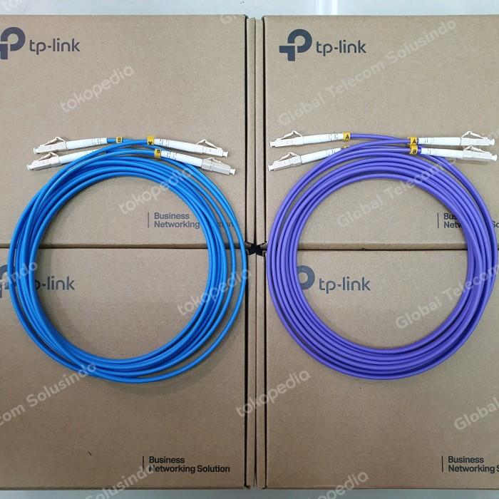 Jual Patch Cord LC LC / LC - LC 10 meter Multimode OM4 Duplex 40GB ...