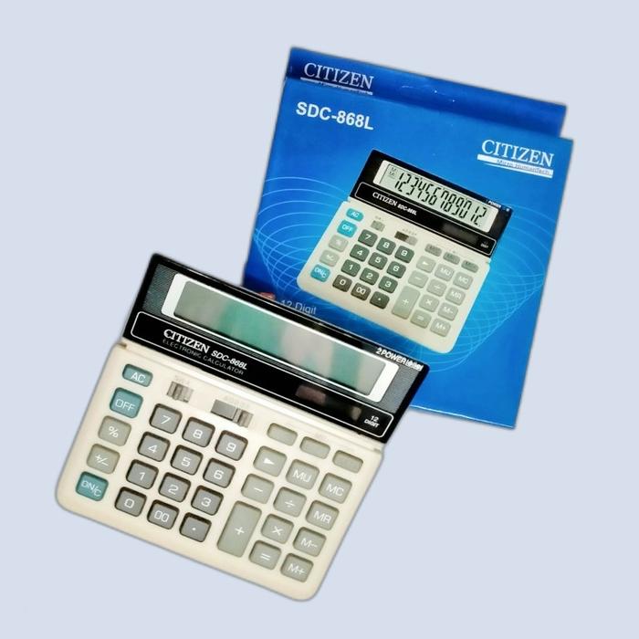 Jual KALKULATOR CITIZEN SDC-868L (12 DIGIT) - Kota Tangerang Selatan ...