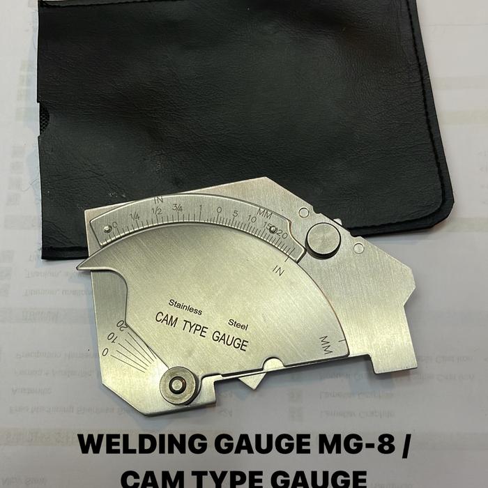 Jual WELDING GAUGE MG-8 / CAM TYPE GAUGE STAINLESS STEEL - Jakarta Barat - teknik abadi store ...