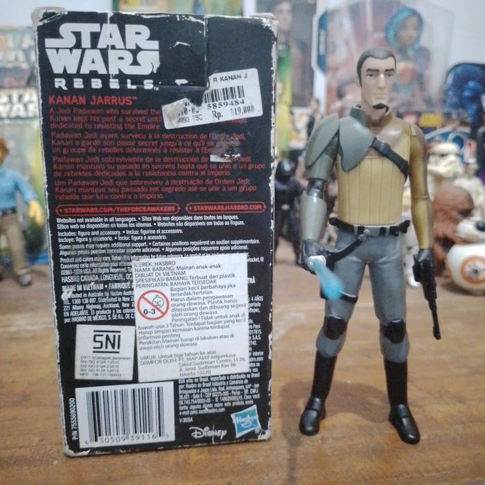 Jual Star Wars Rebels - Kanan Jarrus - New 6" Action Figure, Disney ...