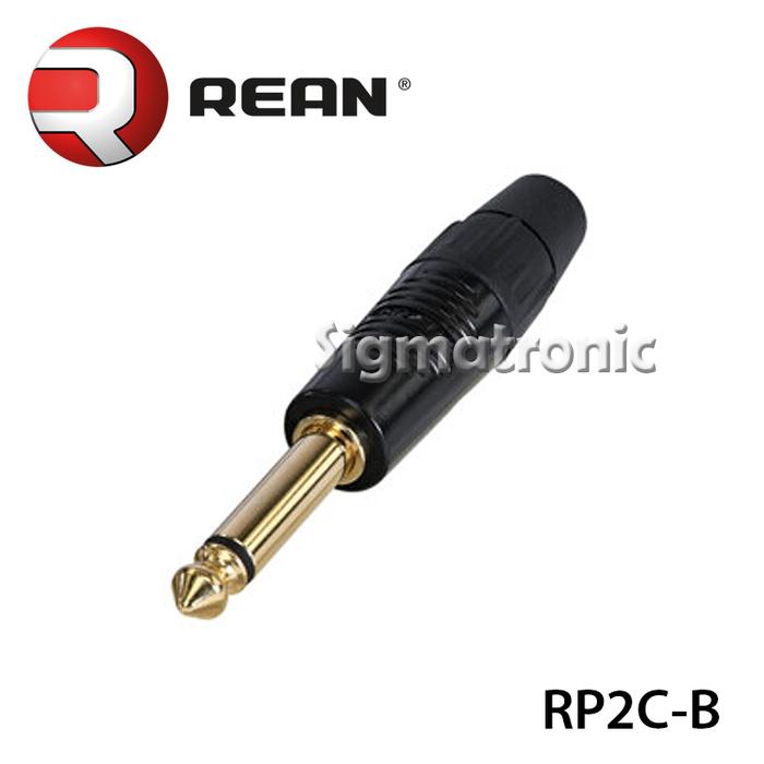 Jual NEUTRIK REAN RP2C-B Original Gold Plated Phone Plug Jack Akai TS ...