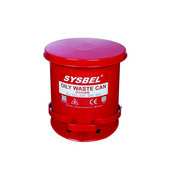 Jual Sysbel OSHA Standard 22 Liter Red Oily Waste Cans - Kab. Sidoarjo ...