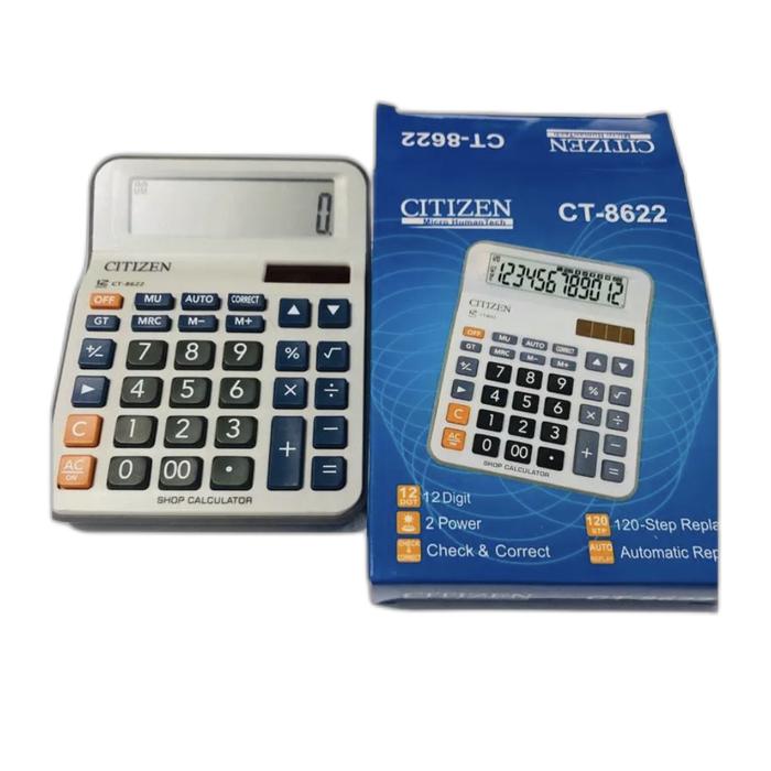 Jual Kalkulator Citizen CT 8622 - Kalkulator 12 Digit - Jakarta Barat ...