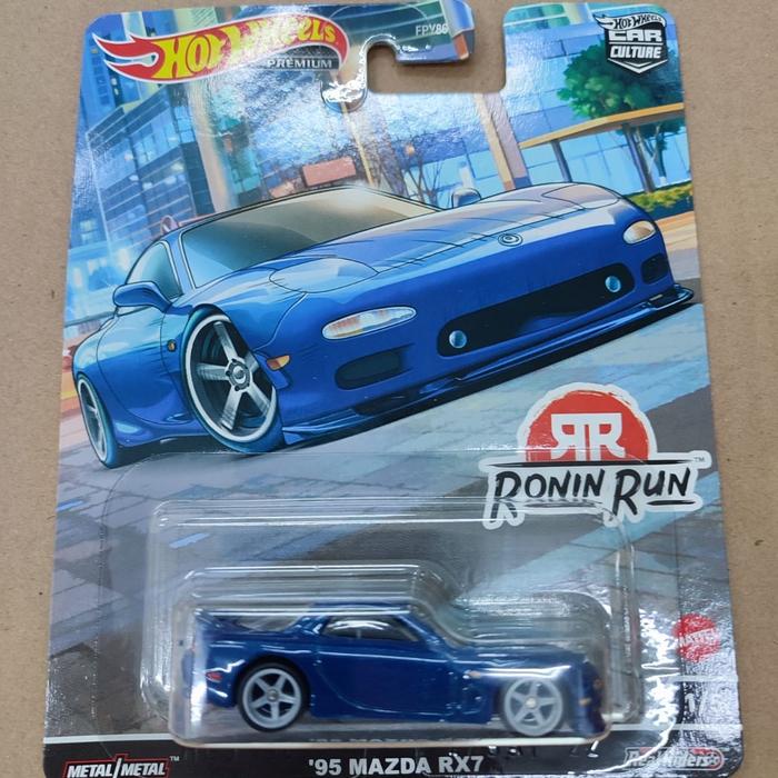 Jual Hot Wheels 95 MAZDA RX-7 RX7 BIRU Ronin Run HW Car Culture - Kota ...