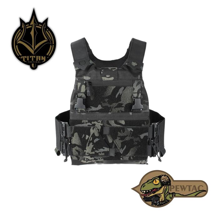 Promo PEW TACTICAL FCSK 3.0EX PLATE CARRIER VEST - MULTICAM BLACK ...