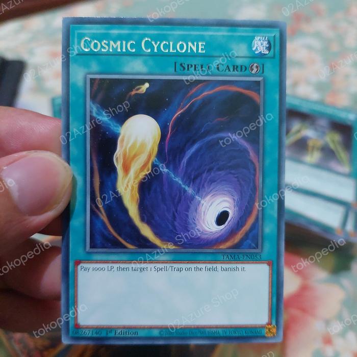 Jual Cosmic Cyclone - Rare 1st TAMA yugioh - Kota Palembang - 02Azure ...
