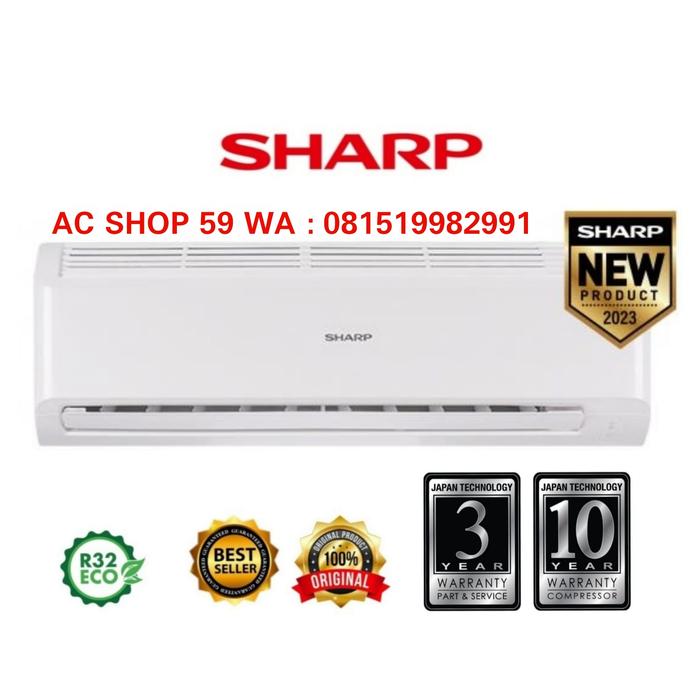 Jual AC SHARP 1/2 PK AH-A5BEY AC STANDARD GARUDA WING AIRFLOW R32 NEW - Jakarta Utara - AC Shop ...