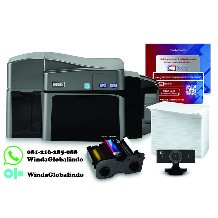Jual FARGO DTC 1250E Printer Id Card High Speed - Marketing Winda ...