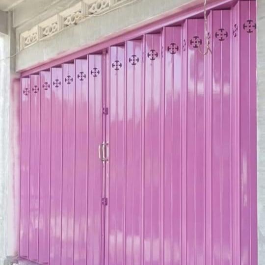 Jual pintu besi harmonika folding - Kab. Jombang - Fajar harmonika ...