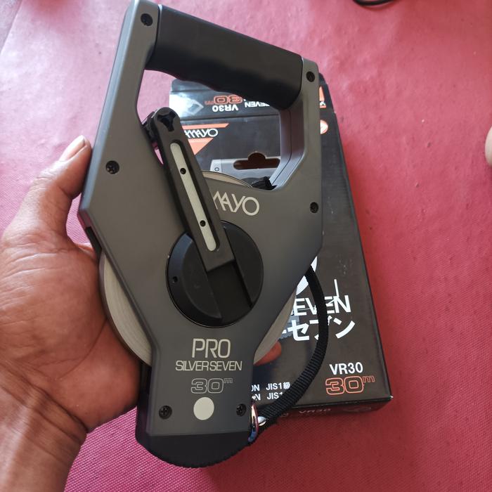 Jual Meteran Roll 30 Meter Pita Baja YAMAYO PRO SILVER SEVEN ORI JAPAN ...