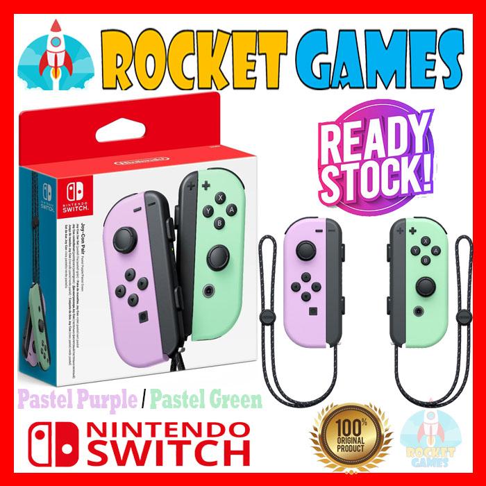 Jual Nintendo Switch Joycon Pastel Pink Yellow / Pastel Purple Green ...