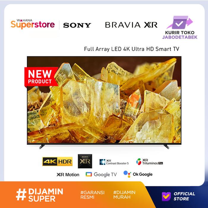 Promo Sony X90L LED Bravia XR 4K UHD HDR Smart Google TV 55 inch - XR ...