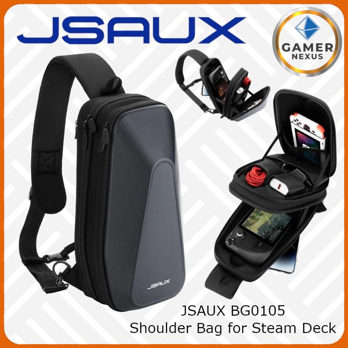 Jual JSAUX BG0105 Steam Deck Shoulder Bag Steam Deck Carrying Bag ...