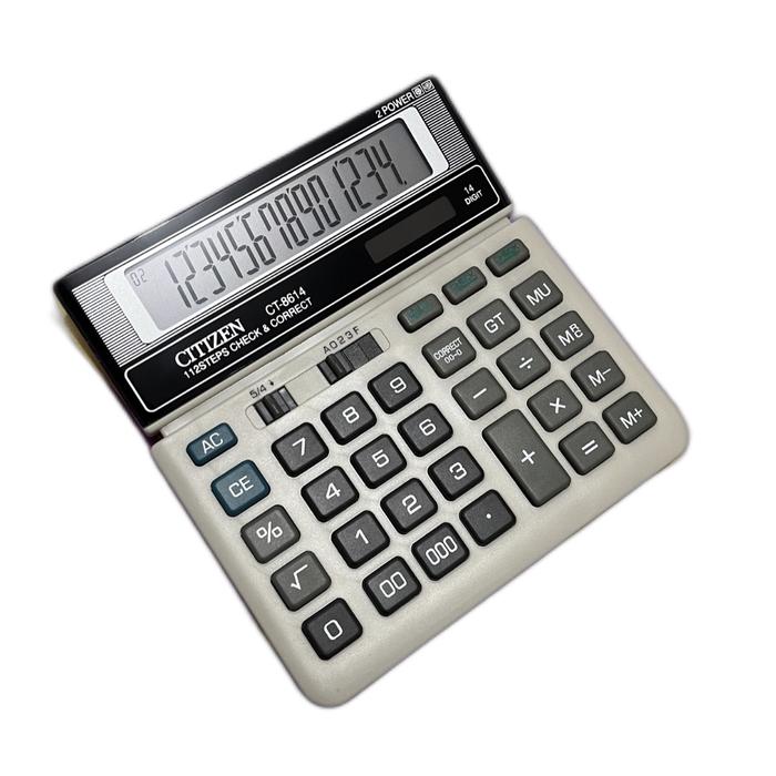 Jual Kalkulator Citizen CT 8614 - Calculator Citizen 8614 - 14 Digit ...