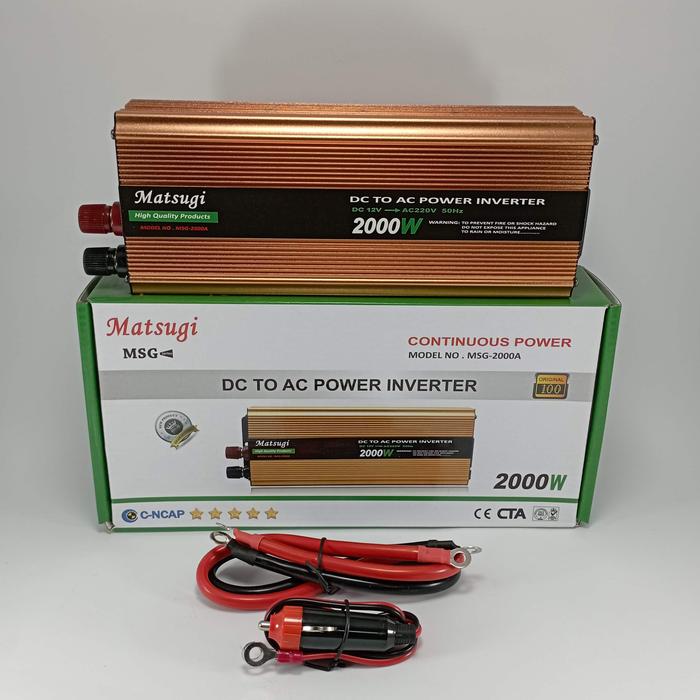 Jual Matsugi Power Inverter 500Watt Pengubah arus DC to AC 500W - Jakarta Pusat - One House Shop ...