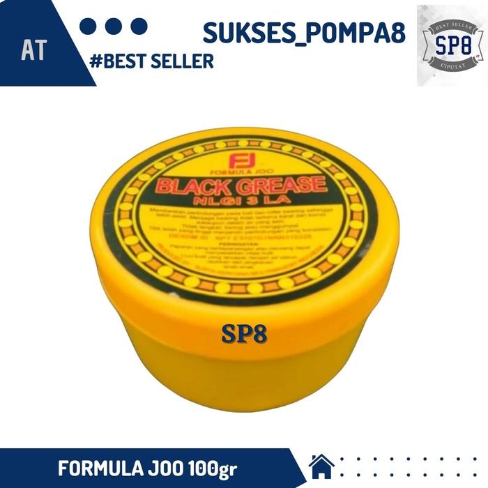 Jual Formula Joo Black Grease / Gemuk / Stempet 100gr - Kota Tangerang ...