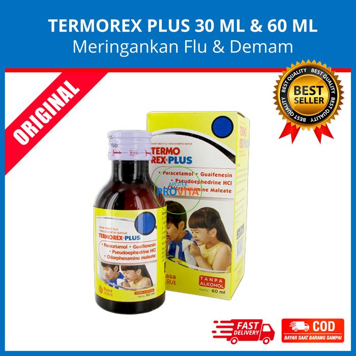 Jual TERMOREX PLUS - Obat Flu Demam Hidung Tersumbat Disertai Batuk ...