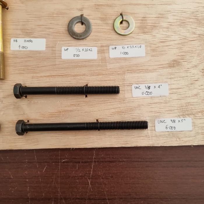 Jual Baut omah / Baut rumah / baut dan mur / baut balok kayu panjang ...