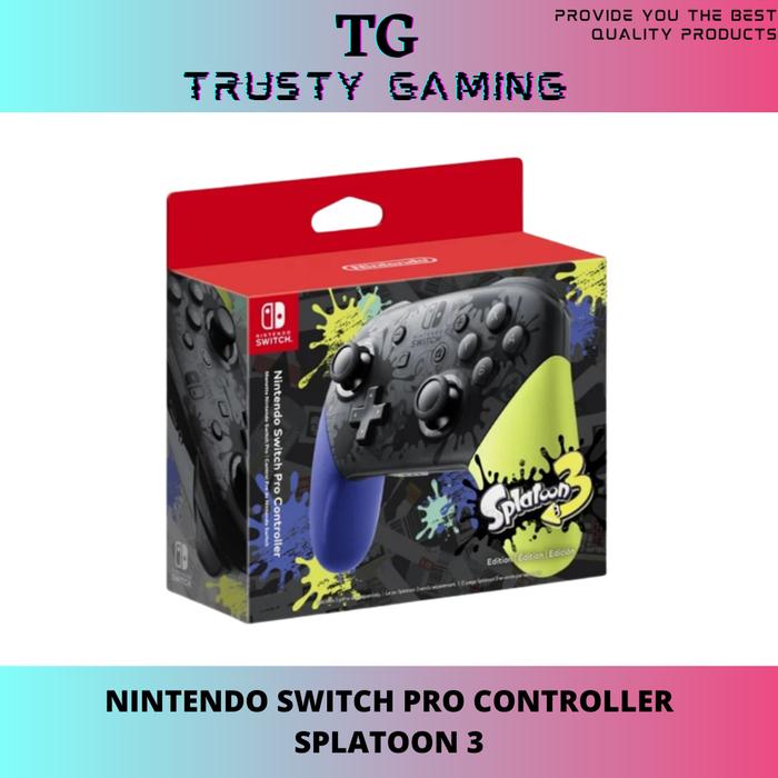 Jual Nintendo Switch Pro Controller Splatoon 3 - Jakarta Barat ...