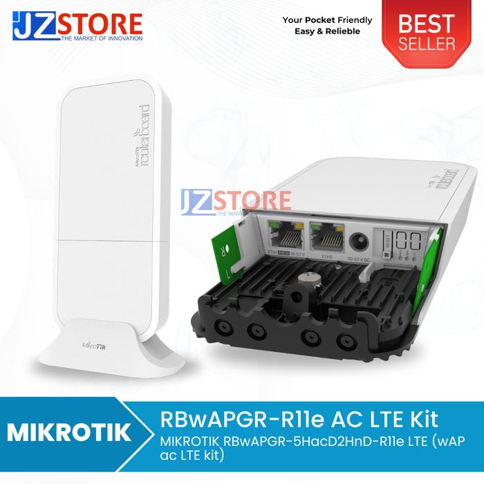 Jual MIKROTIK RBwAPGR-5HacD2HnD-R11e LTE (wAP ac LTE kit) - Kota Medan - JZTECH.ID | Tokopedia
