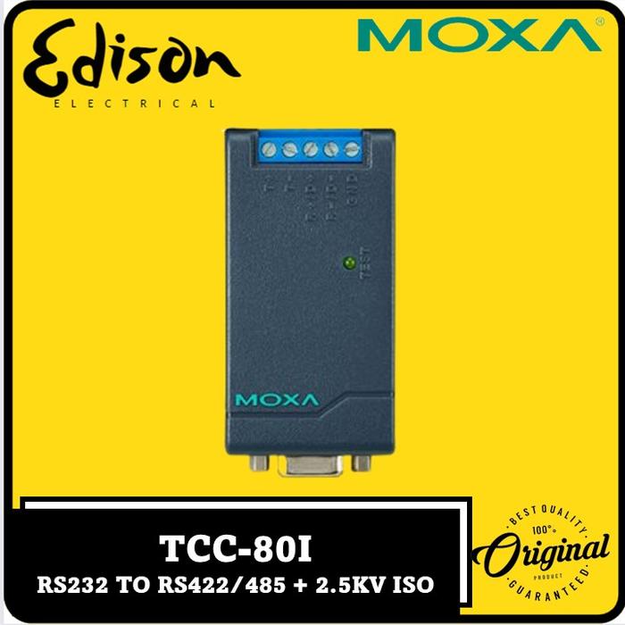 Jual MOXA TCC-80I Converter RS-232 to RS-485 RS-422 + 2.5kV Port Isolation - Jakarta Barat ...